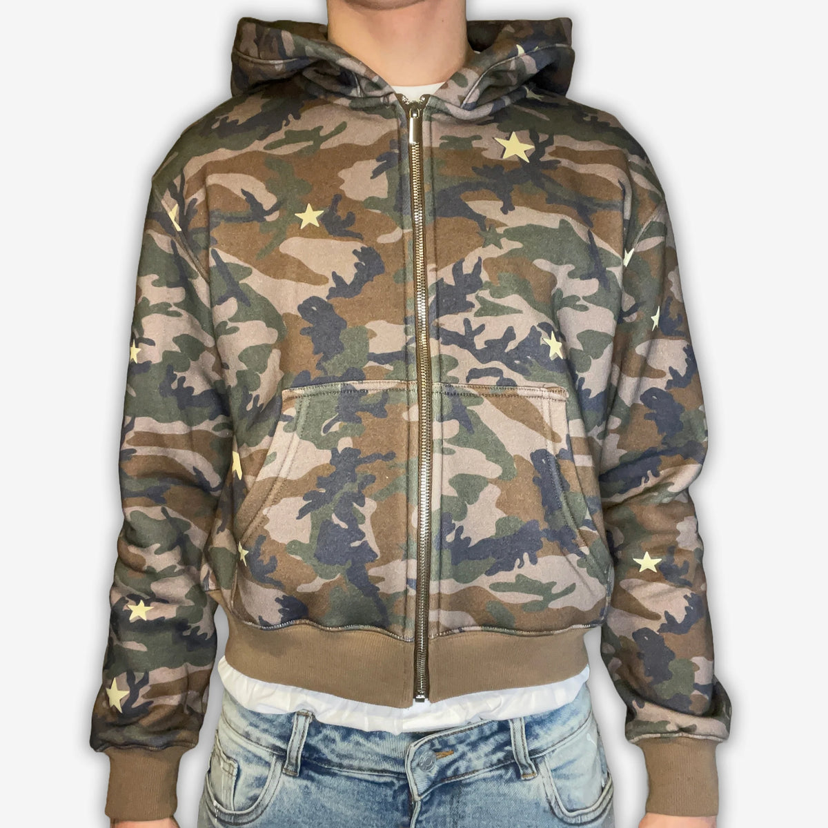 THE COSMIC CAMO ZIP UP – Cosmic Clothing